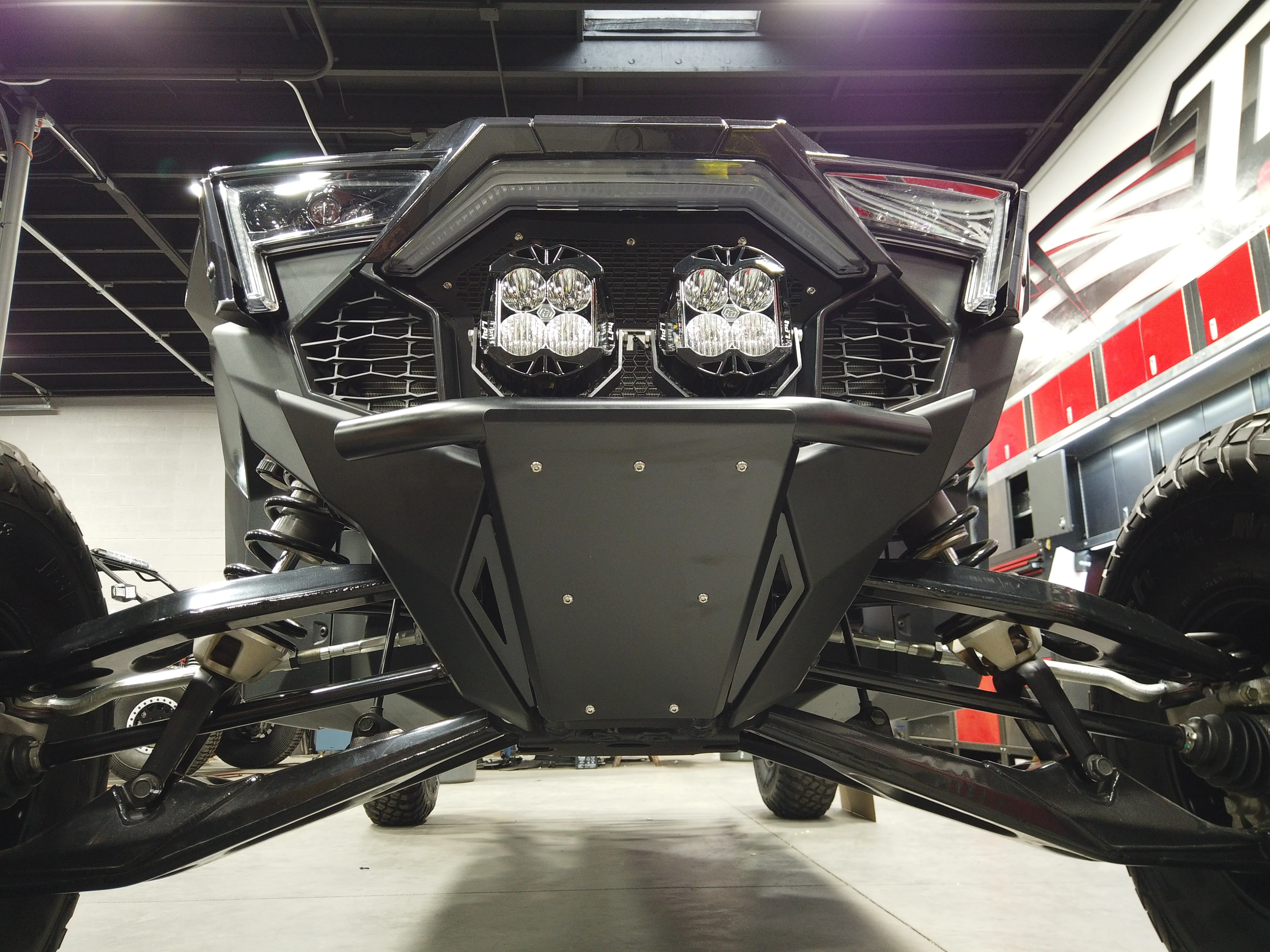 TMW Off-Road PreRunner Style Steel Front Bumper - Polaris RZR Pro R ...